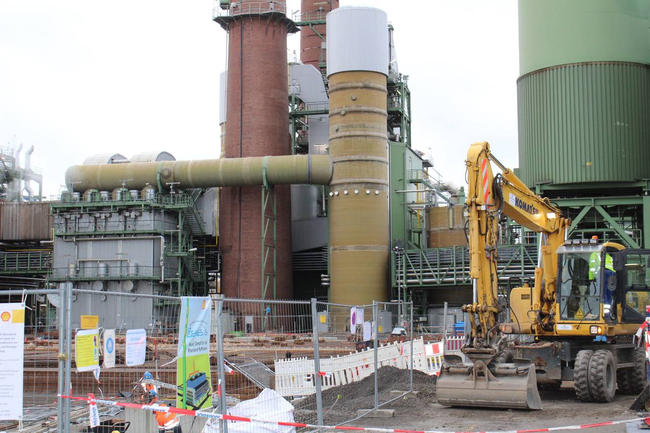 Sauberer und leiser - Shell baut neues Kraftwerk in Godorf - Radio Erft